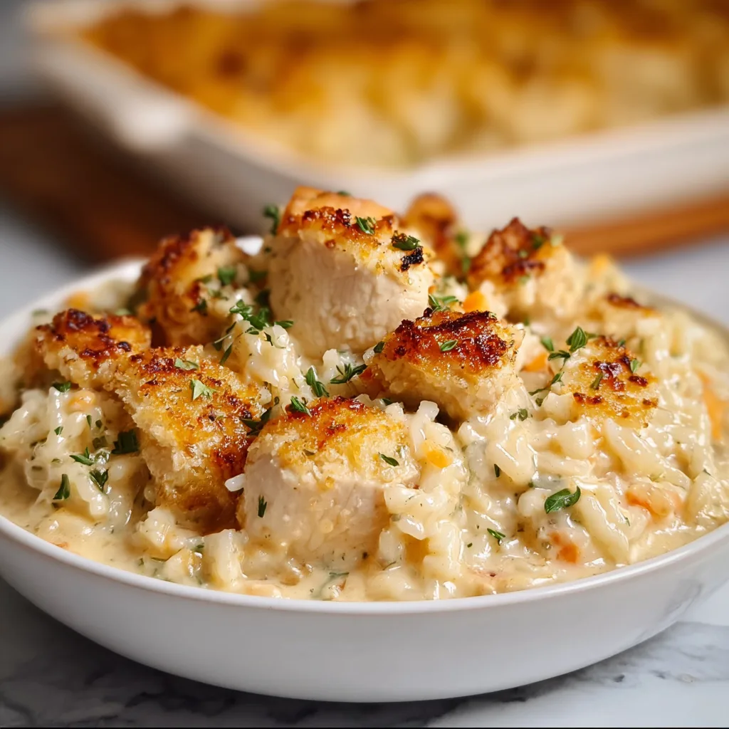 Creamy Angel Chicken Rice Casserole: Irresistibly Delicious Comfort Food