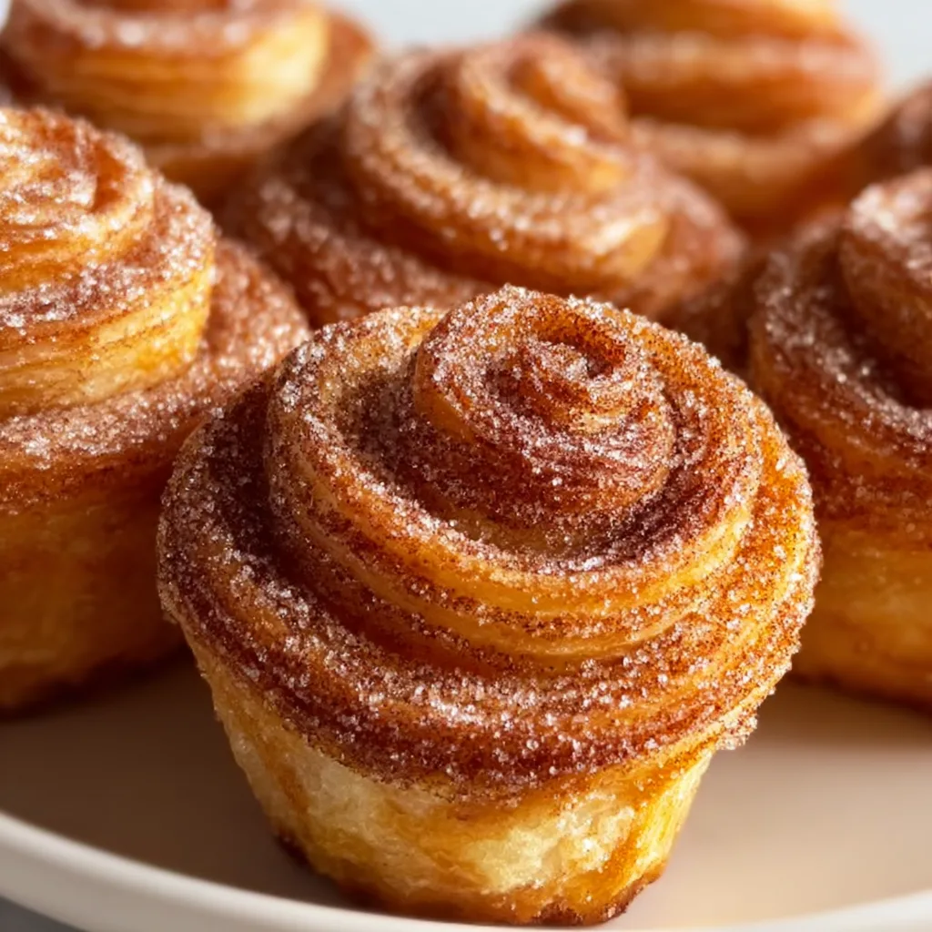 Churro Cruffins: Irresistible Cinnamon Sugar Treats Bursting with Flavor