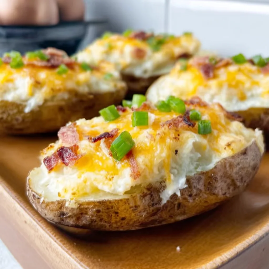Fluffy Twice Baked Potatoes Recipe That Will Blow Your Mind!